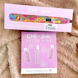 Chi | Hair | Chi Malibu Barbie 5th Anniversary Flat Iron Bundle | Poshmark